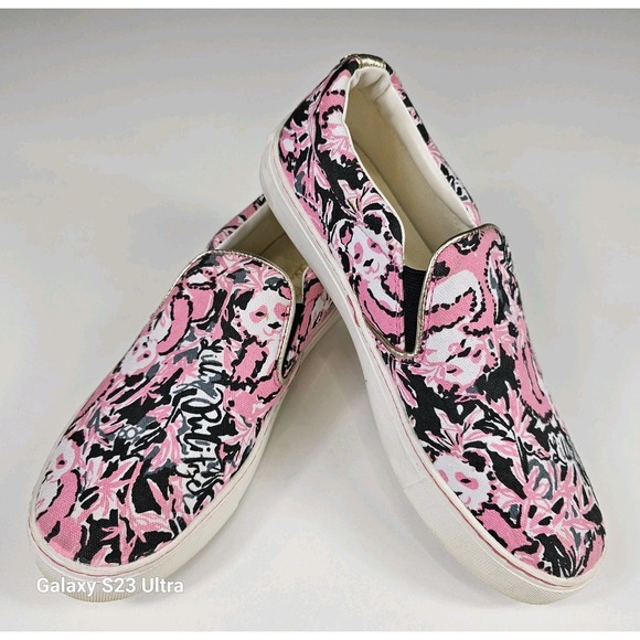 Lilly Pulitzer | Shoes | Lilly Pulitzer Julie Sneakers Womems 7 Hangin ...